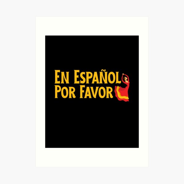 "En Español Por Favor: A Cute and Vintage Spanish Quote Design ...