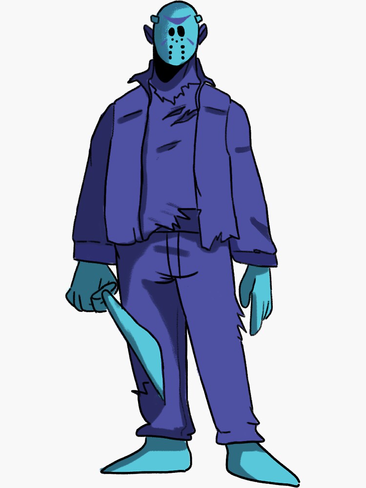 "Jason Voorhees from Friday the 13th (NES)" Sticker for Sale by ...