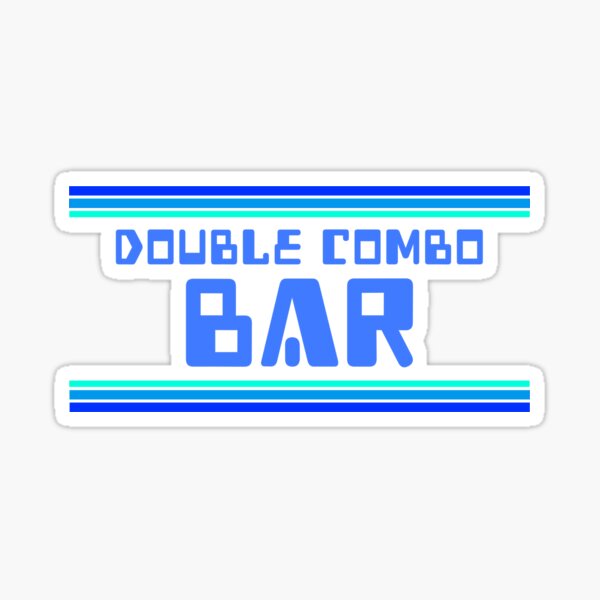 "Double combo" Sticker for Sale by RJredbubble | Redbubble