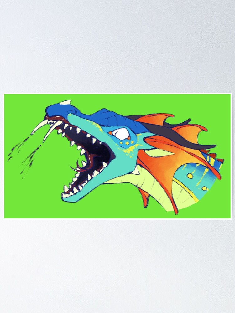 "Glory (Wings of Fire/WoF)" Poster for Sale by sketchytopazz | Redbubble