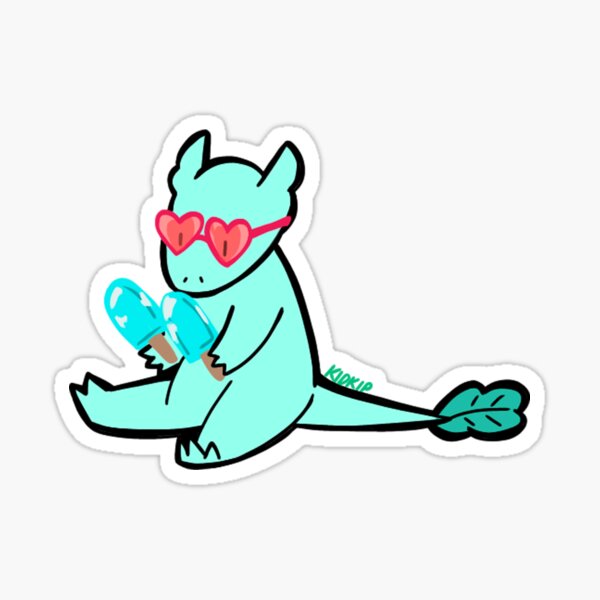 "Heart Sunglasses Akin" Sticker for Sale by KidKip | Redbubble