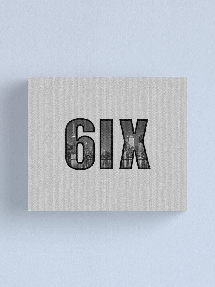 "6IX Toronto City Skyline" Canvas Print for Sale by Djkkdcb3 | Redbubble