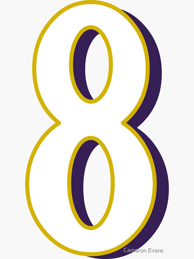 "Lamar Jackson Sticker" Sticker for Sale by GlitterFreak | Redbubble