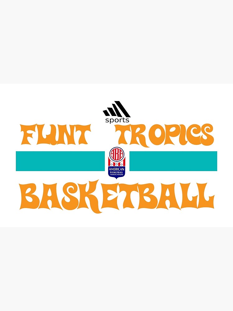 "Flint Tropics Basketball Semi Pro" Art Print for Sale by lokki | Redbubble