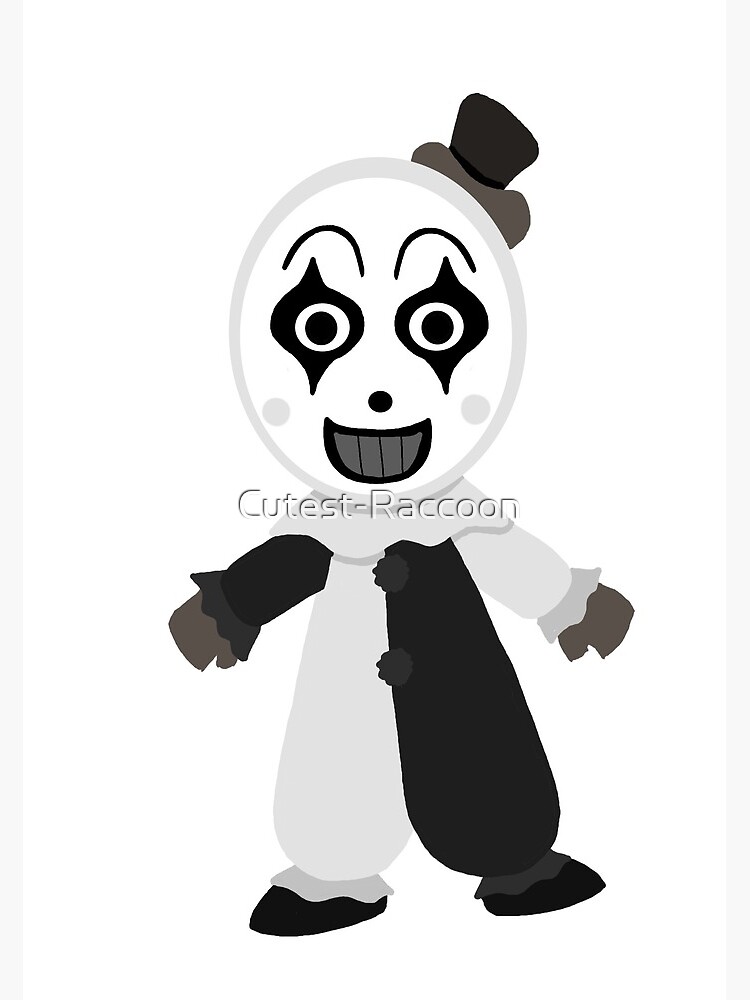 "Chibi Art the Clown Terrifier All Hallow's Eve" Photographic Print for ...