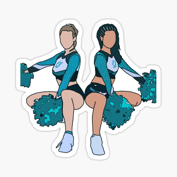 "Maddy & Cassie Cheerleading Euphoria " Sticker for Sale by abbycordts ...