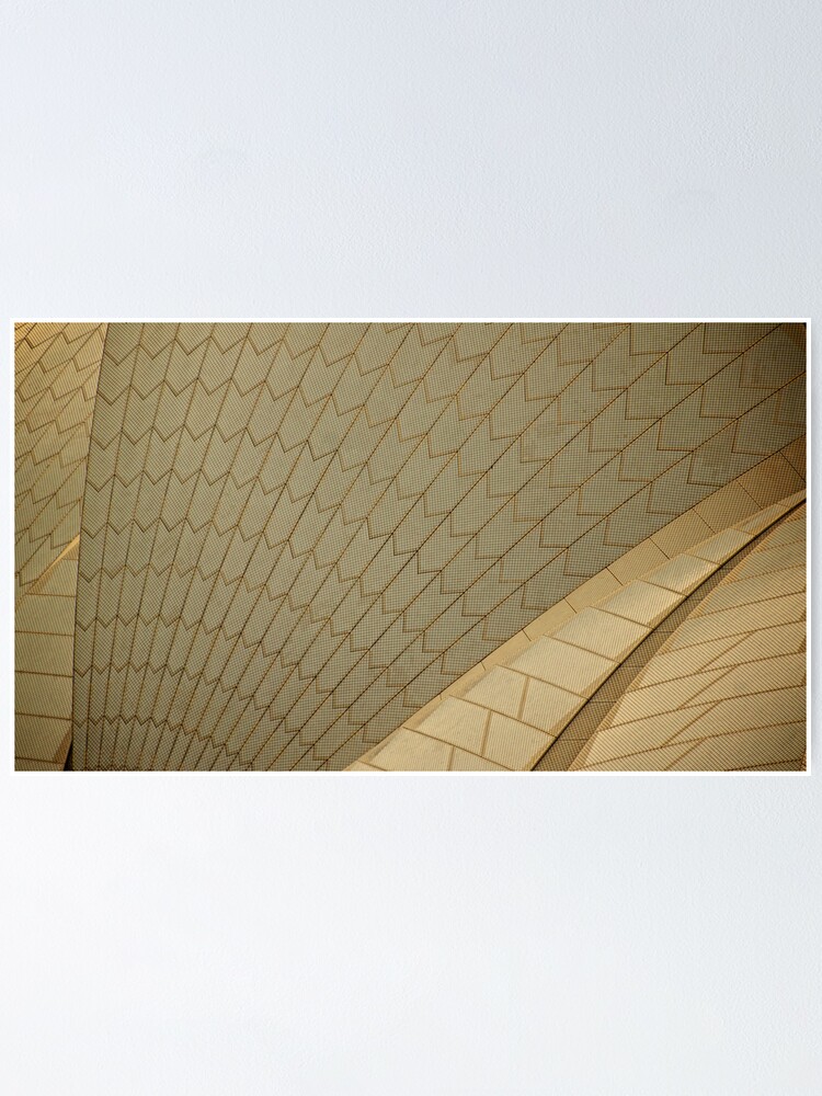 "Patterns of the Opera House" Poster by D-GaP | Redbubble