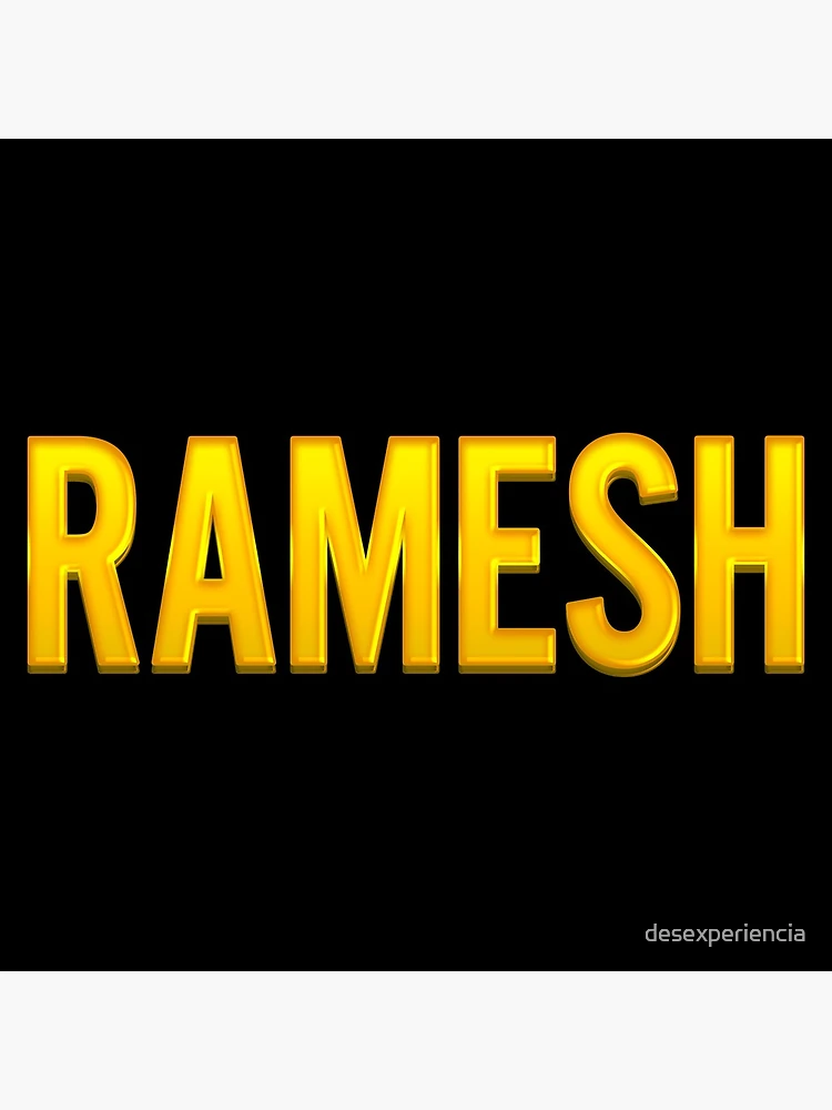 Ramesh Name Logo Ramesh Ji Band Music Chattarpur MG Road
