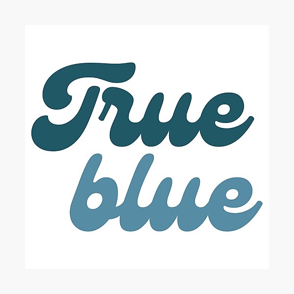 True Blue Aussie Wall Art | Redbubble