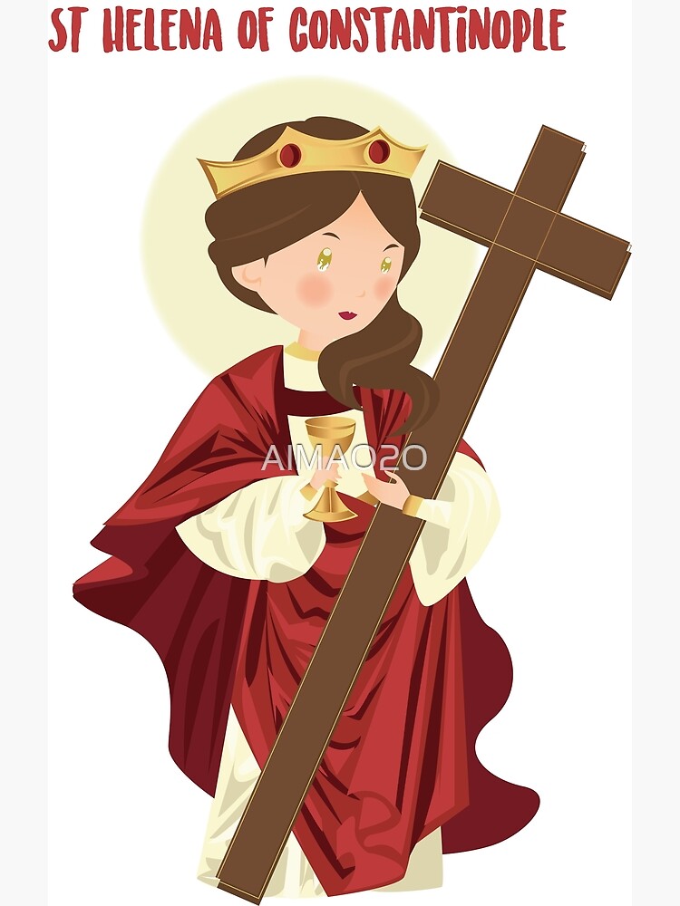 "Saint Helena of Constantinople" Poster by AlMAO2O | Redbubble