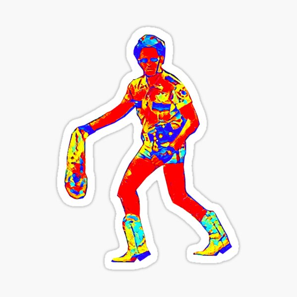 "New boot goofin rainbow colofull effect" Sticker for Sale by ...