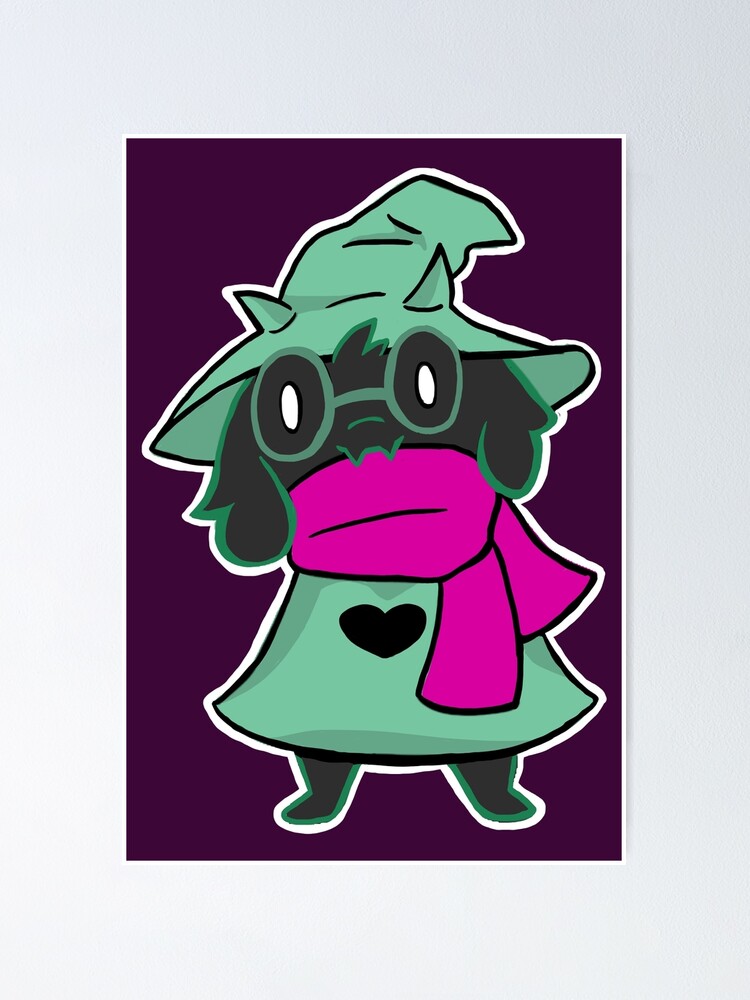 "Deltarune- Prince Ralsei" Poster for Sale by DiaboliqueArt | Redbubble