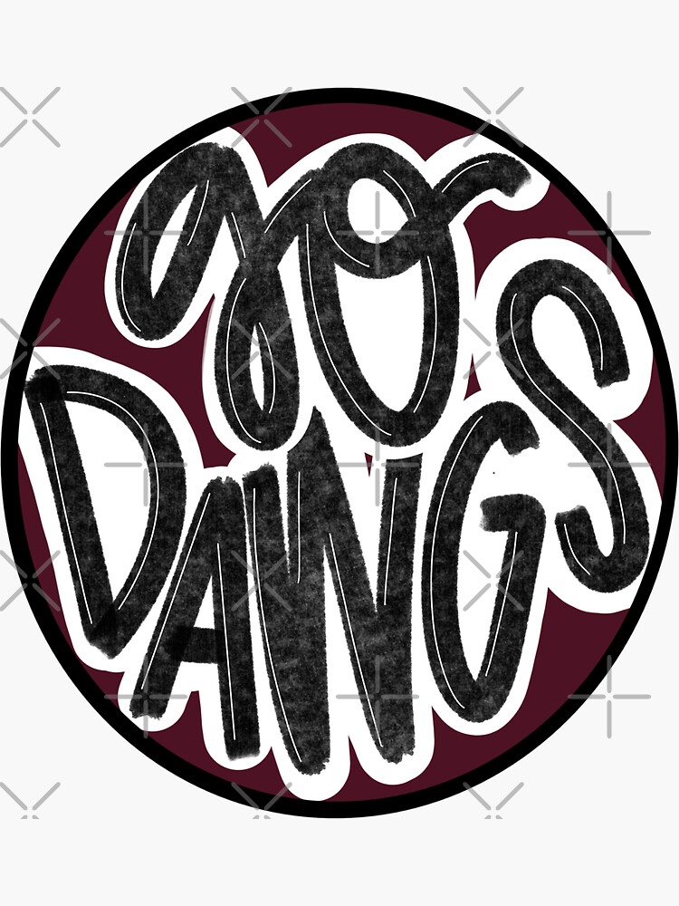 "Go dawgs " Sticker for Sale by Kaitwaltman | Redbubble