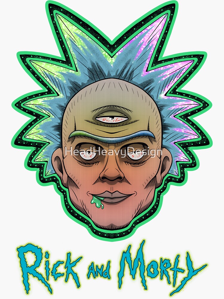 "Rick Awakening! Rick And Morty™ OFFICIAL Rick Sanchez Third Eye ...