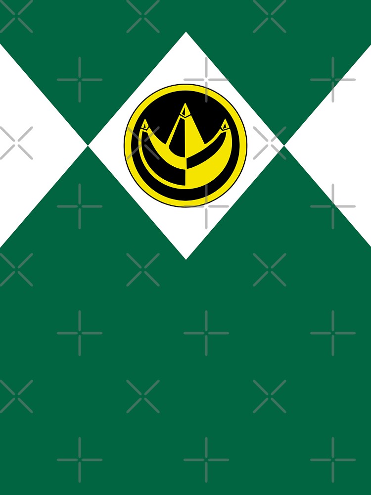 "MMPR Green Ranger With Coin" Essential T-Shirt for Sale by ...