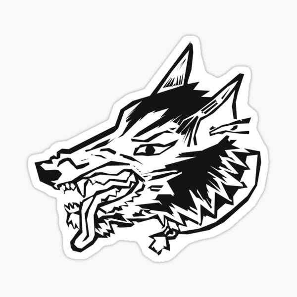 "Bad Dog" Sticker by stingwave | Redbubble
