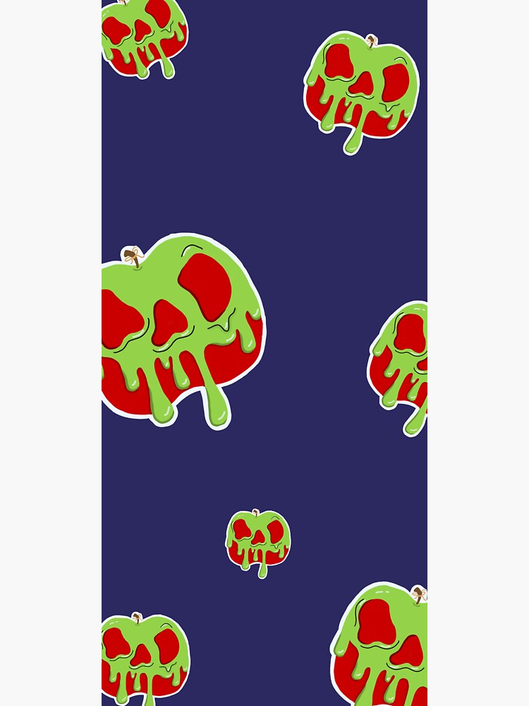 "Poison Apple " Sticker for Sale by tyjdm | Redbubble
