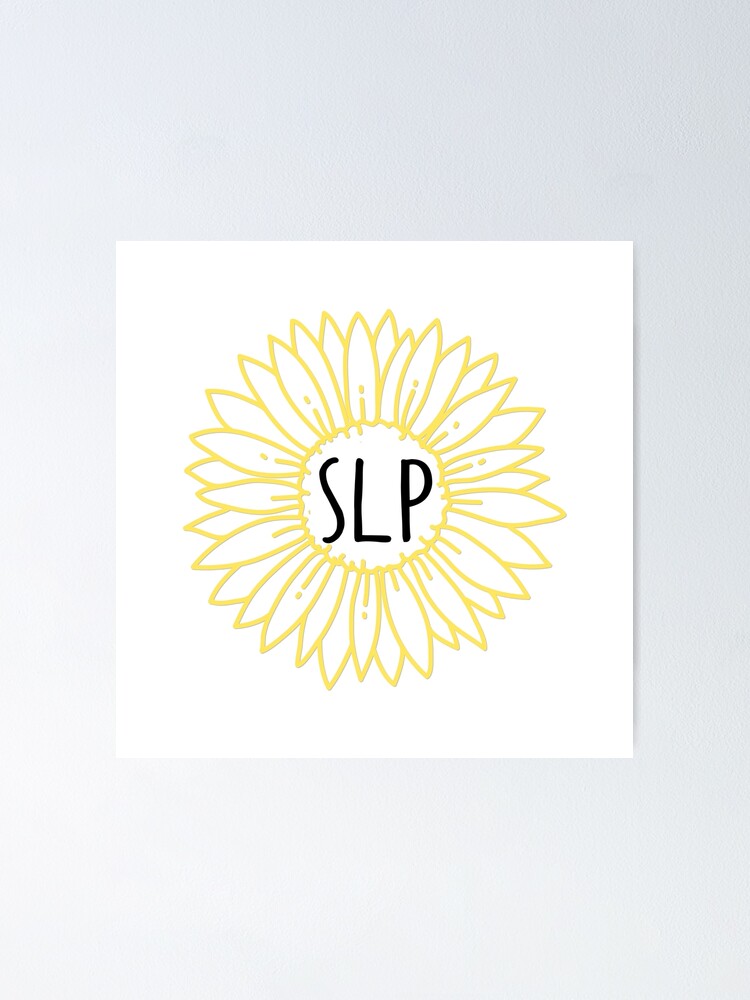 "SLP" Poster by EvyStickersx | Redbubble