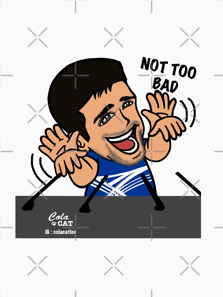 "Novak Djokovic - Not too bad" T-shirt for Sale by Colacatlee ...
