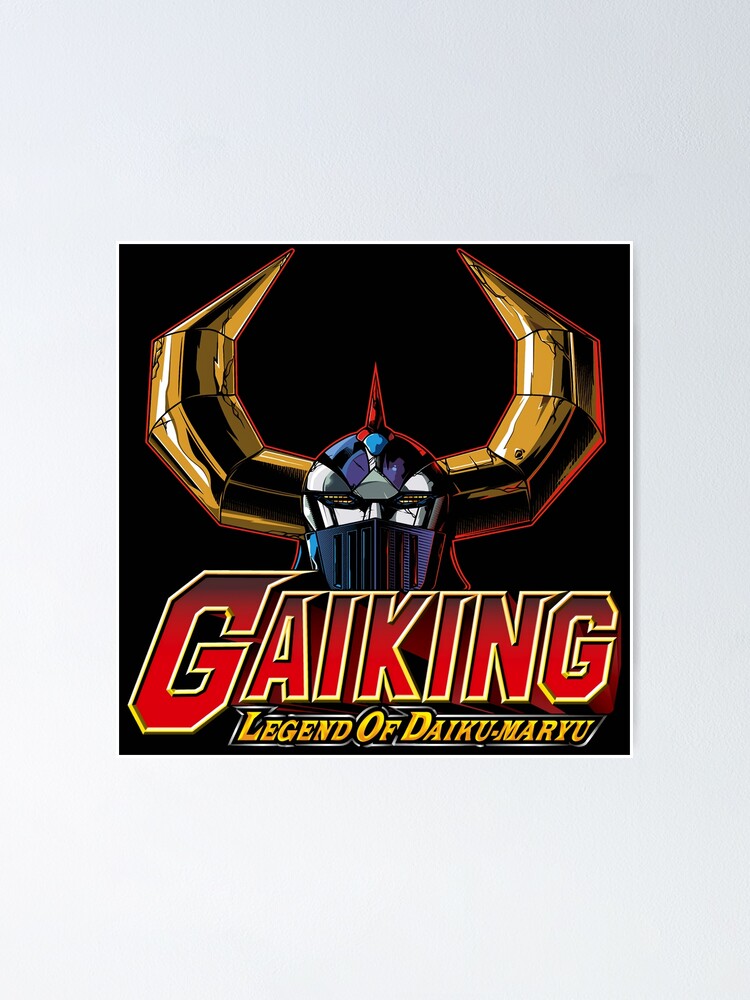 Póster «Símbolo de la cabeza de Gaiking» de novinov | Redbubble