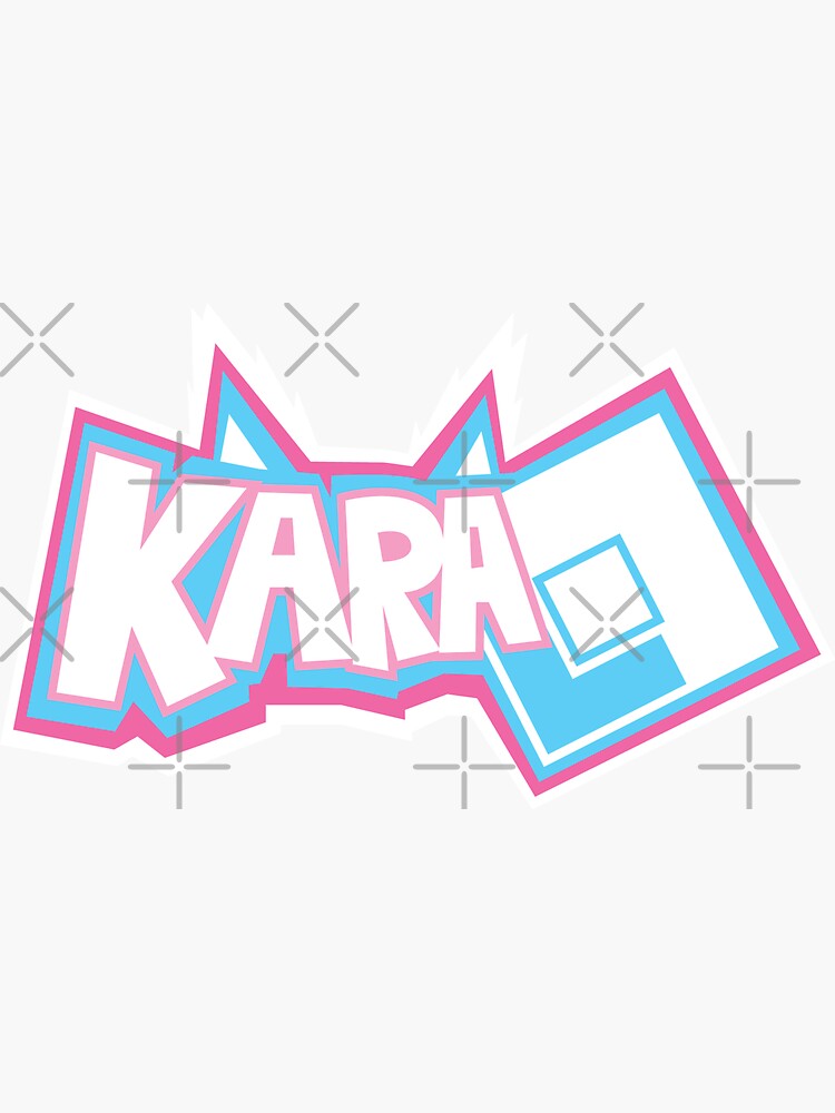 "Kara Logo" Sticker for Sale by Karto | Redbubble