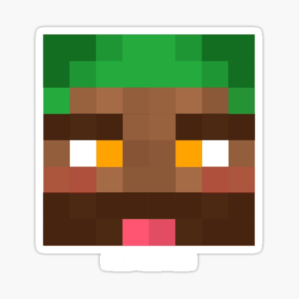 "minecraft boy" Sticker for Sale by Kiri-311 | Redbubble