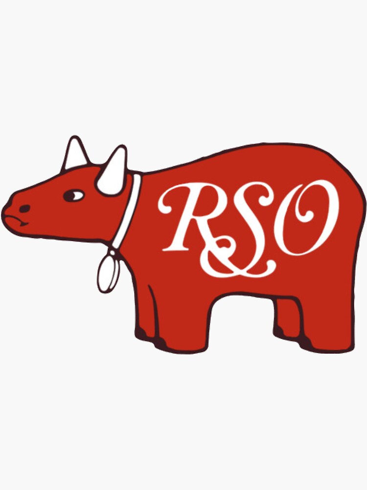 "RSO records sticker" Sticker by Coolio-designs | Redbubble