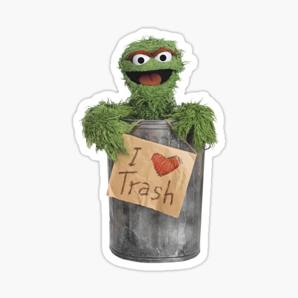 "Muppets Show Bruno the trash man meme" Sticker for Sale by Omeris ...
