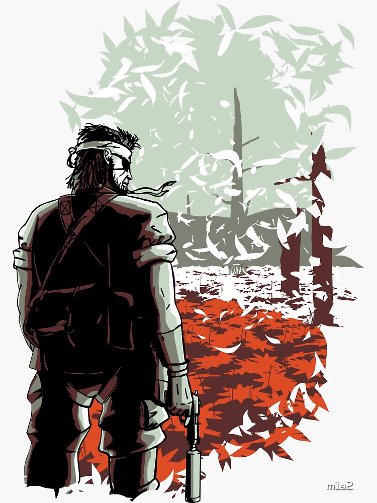 "Big Boss" Sticker for Sale by m1a2 | Redbubble