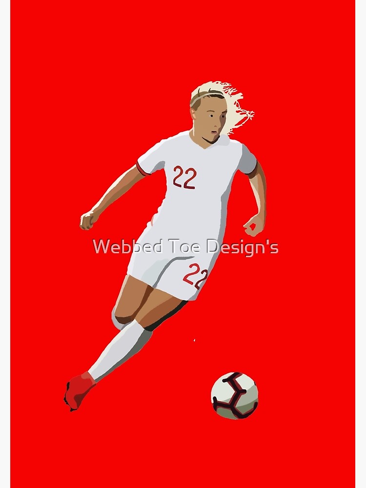 "England's Beth Mead" Poster for Sale by TDCartoonArt | Redbubble