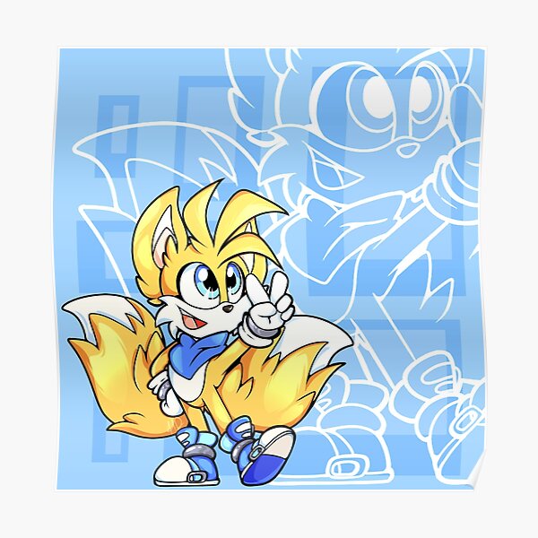 Sonic Tails Posters | Redbubble