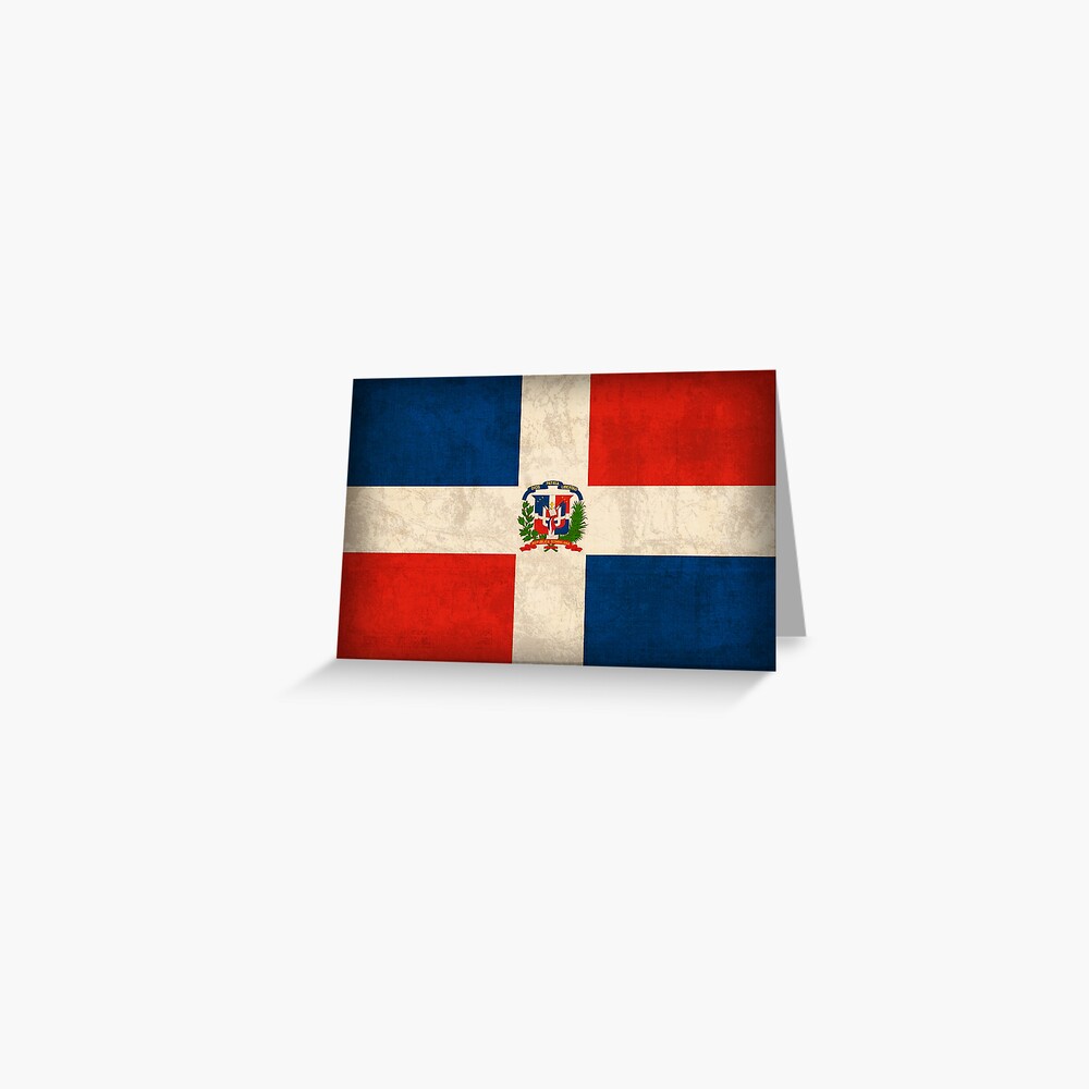 "Dominican Republic Flag" Greeting Card by flaglover | Redbubble