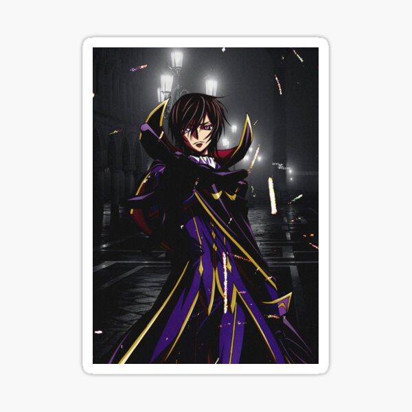 "Code Geass-Geass 13" Sticker for Sale by codegeasseye | Redbubble