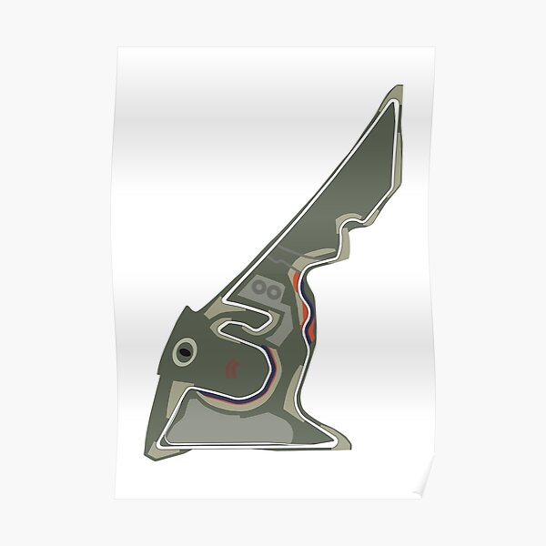 "Austin F1 and MotoGP track layout, COTA" Poster for Sale by ...