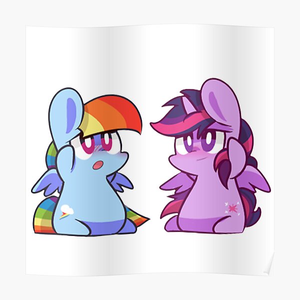 "Pony Ponder" Poster for Sale by Timanator3000 | Redbubble