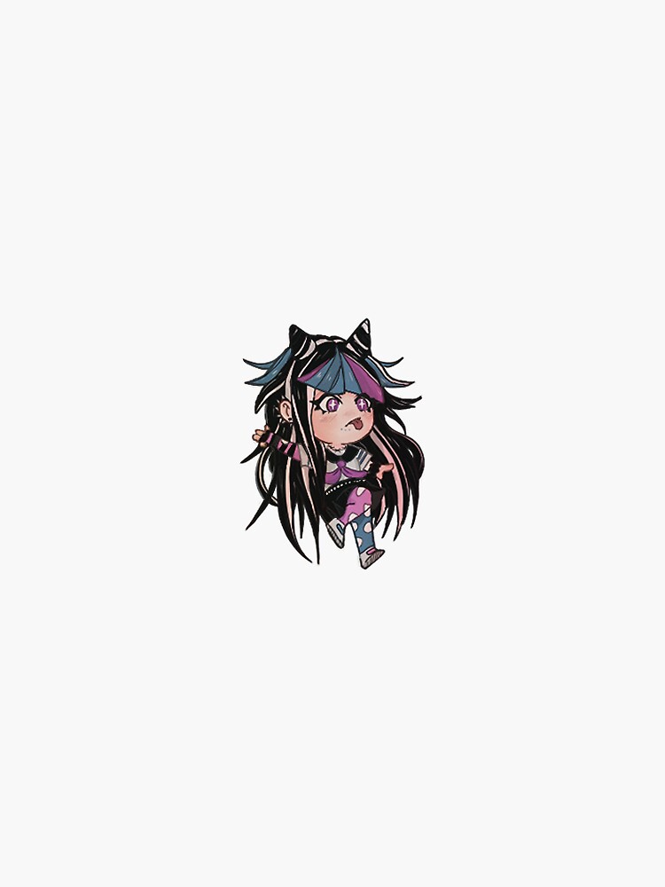 "Ibuki Mioda (Danganronpa) Chibi" Sticker for Sale by spookysei | Redbubble