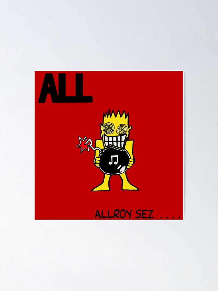 "AllRoy Sez" Poster for Sale by ActionTime | Redbubble