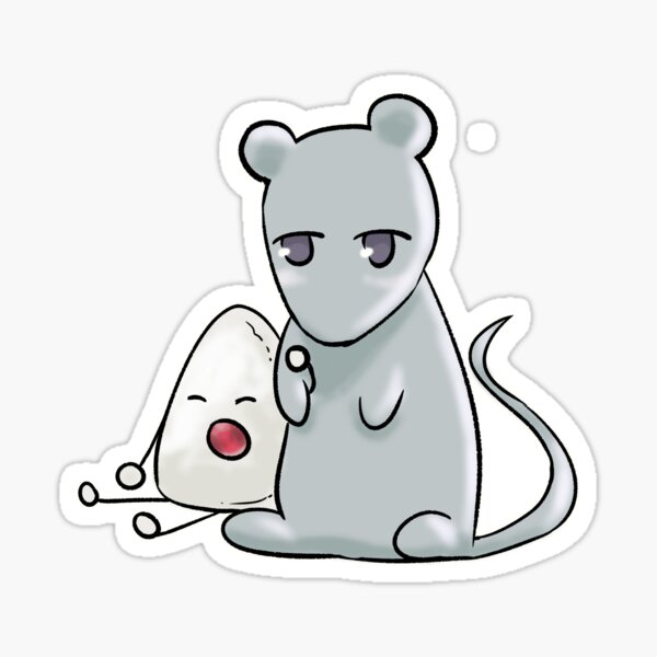 "Yuki and Tohru Rice Ball" Sticker for Sale by shopmirai | Redbubble