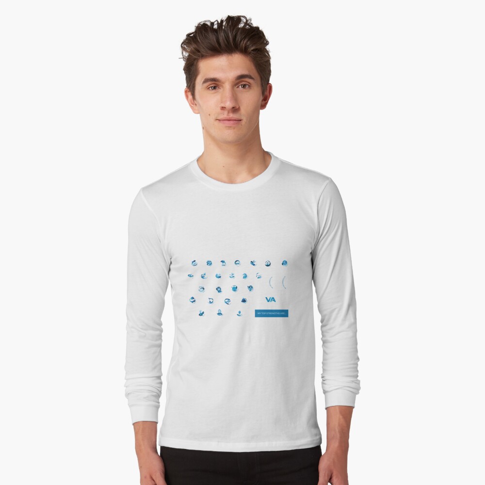 "VIA Character Strengths Icons and Titles" Sticker for Sale by ...