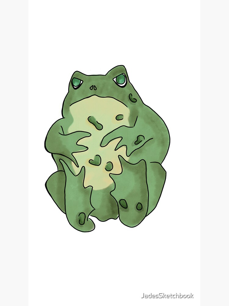 "Mr. Toad" Sticker for Sale by JadesSketchbook | Redbubble
