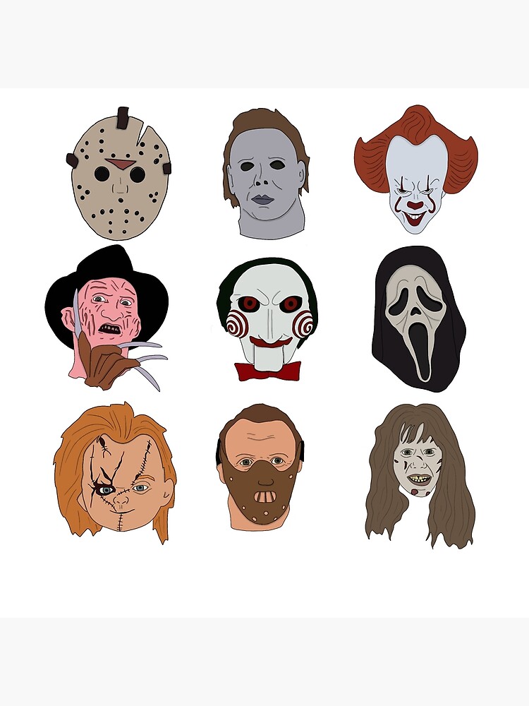 "Horror Legends" Poster for Sale by choppakizzy | Redbubble