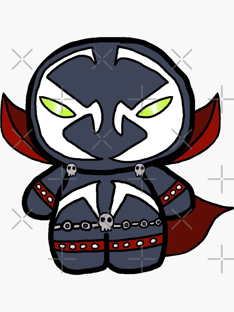 "Chibi Spawn " Sticker for Sale by soba94 | Redbubble