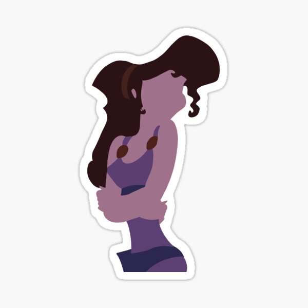 "Megara " Sticker by NatashaMarie95 | Redbubble