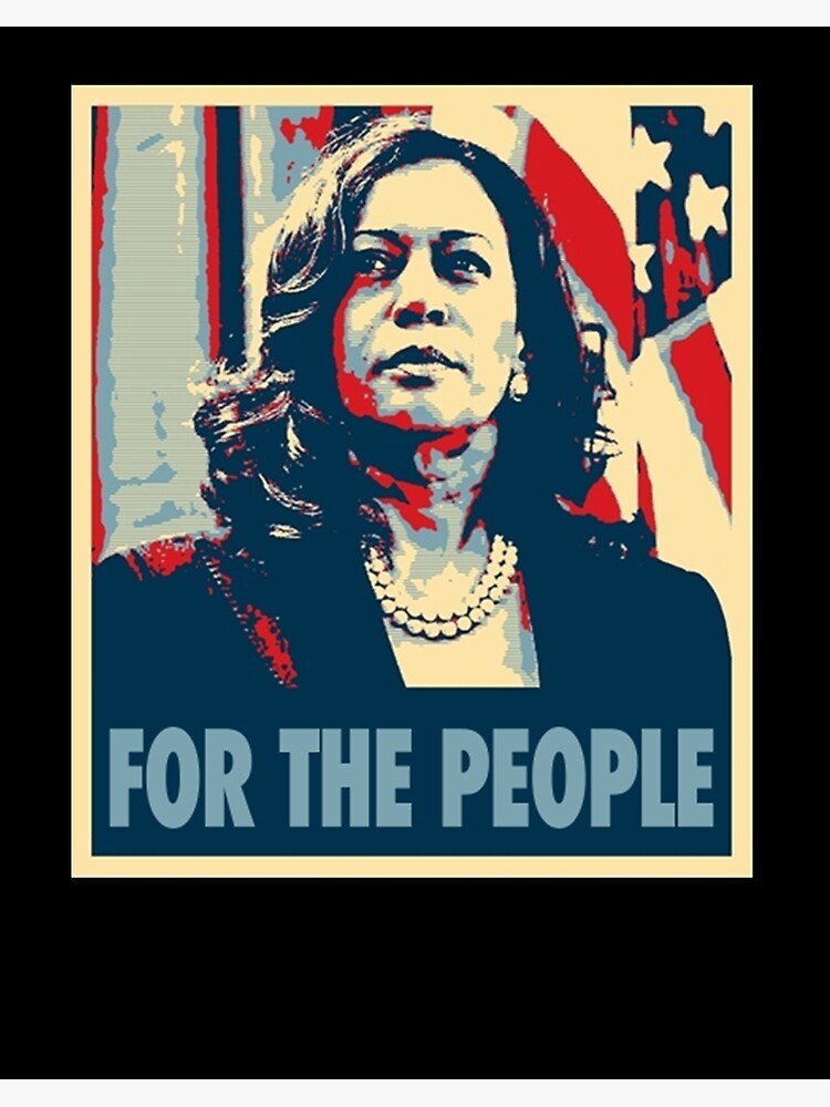 "Kamala Harris For The People - Kamala Harris For" Art Board Print for ...