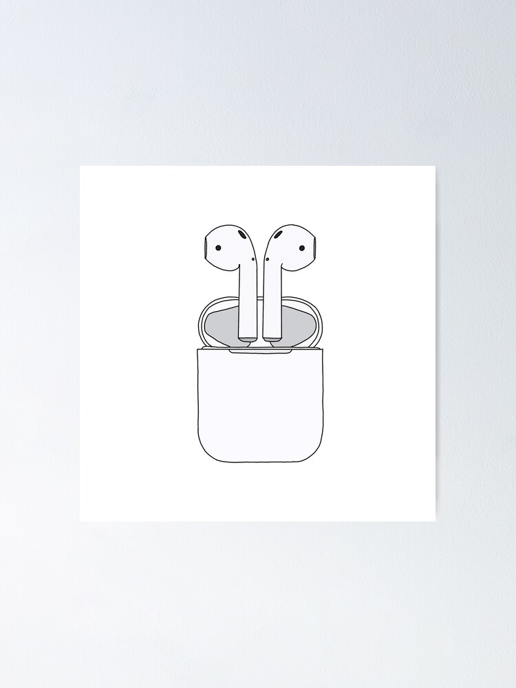 "AirPods" Poster for Sale by Tyler Ward | Redbubble