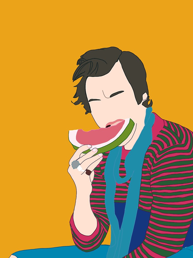 "Watermelon Sugar High" Sticker for Sale by morganemalee | Redbubble