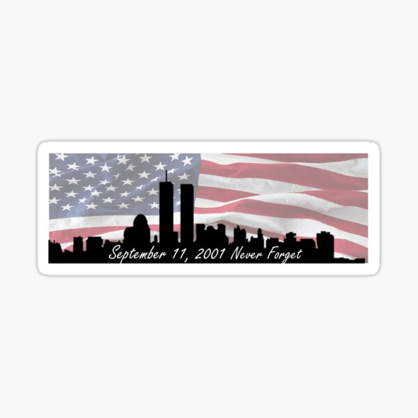 "Never forget" Sticker by Mspizzirri | Redbubble