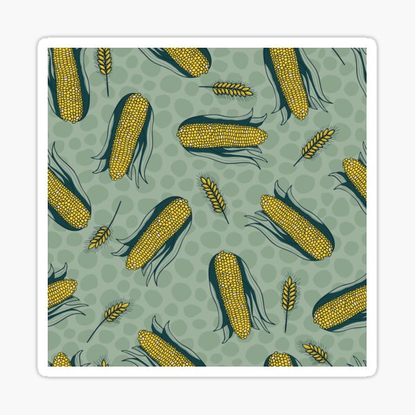 "Corns Field" Sticker for Sale by Farijazz | Redbubble