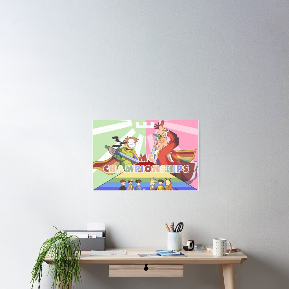 "Dream vs Technoblade Minecraft Championship (MCC)" Poster for Sale by ...