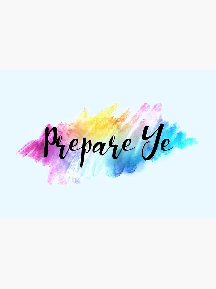 "Prepare Ye" Mask by blue-jay- | Redbubble